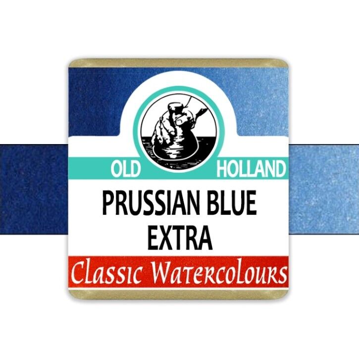 Old Holland Tablet Suluboya Seri 1 Parisian Prussian Blue Extra Satın ...
