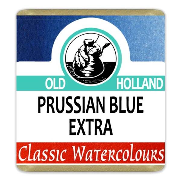 Old Holland Tablet Suluboya Seri 1 Parisian Prussian Blue Extra Satın ...